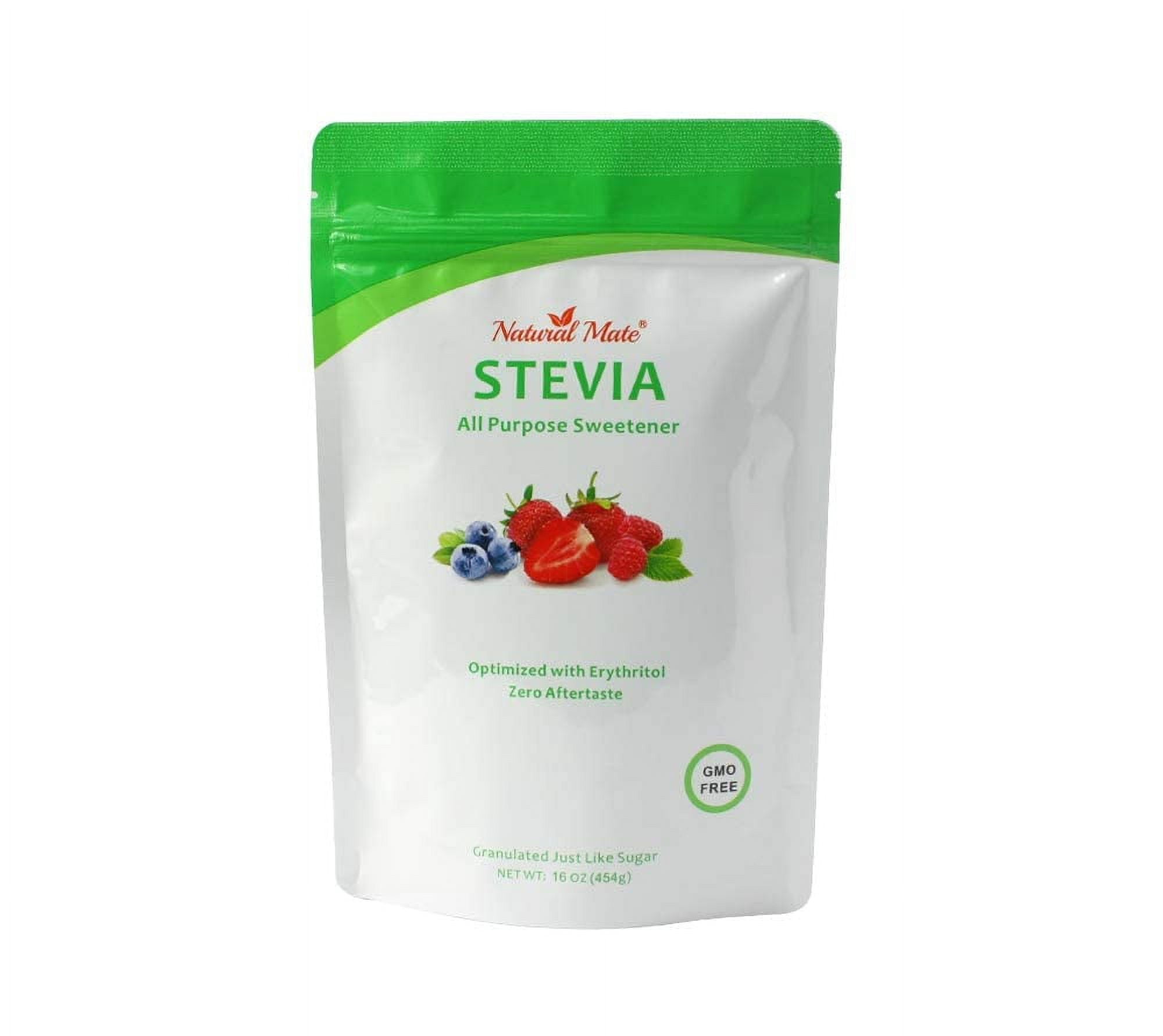 Stevia All Purpose Natural Sweetener, 1 Pound (Pack of 5) - Walmart.com