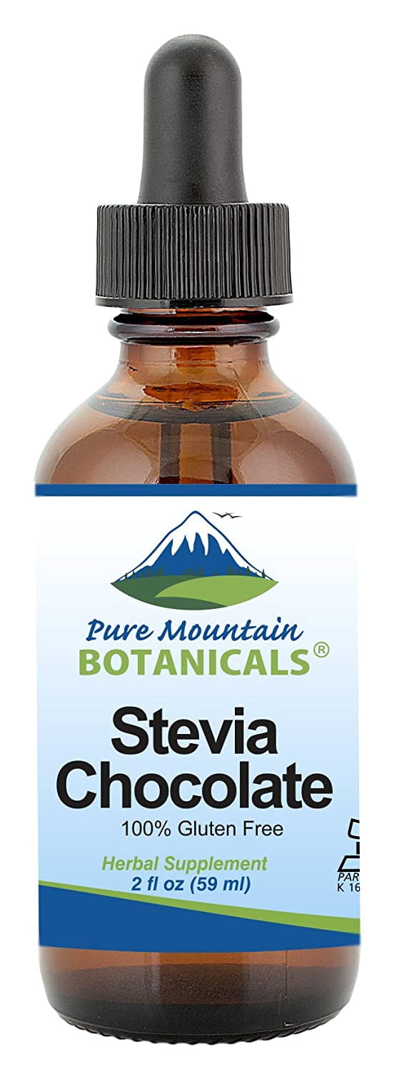 Stevia Drops Chocolate - Alcohol Free and Kosher - Flavored with ...