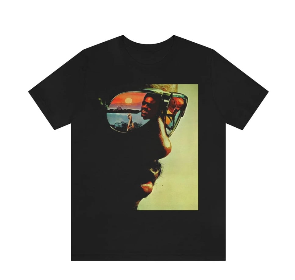 Stevie Wonder - Aesthetic Premium Unisex Crew Neck T-Shirt - Aesthetic ...