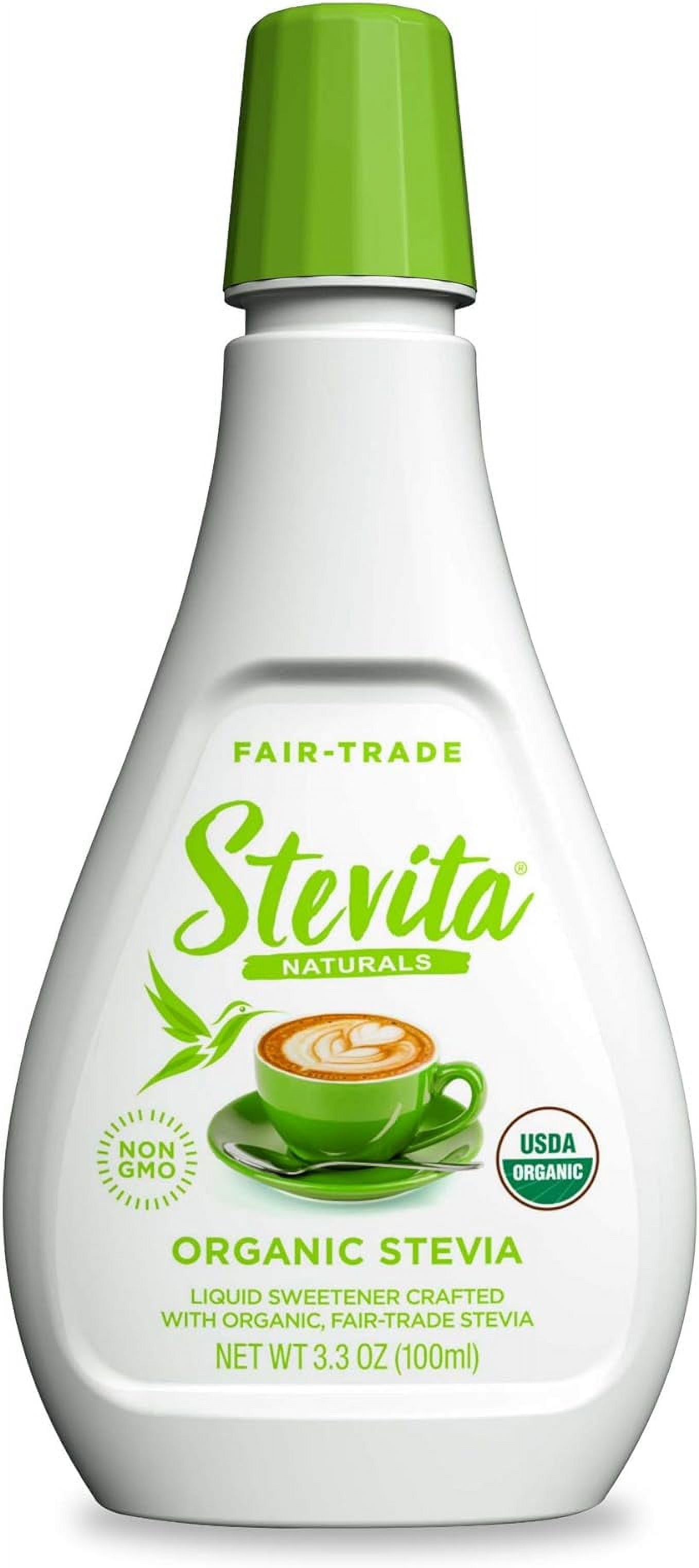 Stevita Organic Liquid Stevia - All-Natural, Zero Calorie Sweetener ...