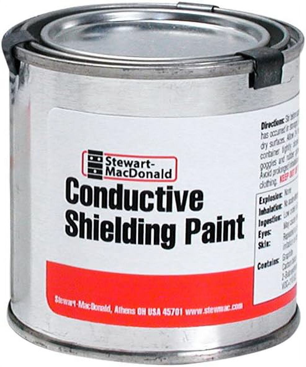 StewMac Conductive Shielding Paint, 1/2 pint (236.6ml) - Walmart.com