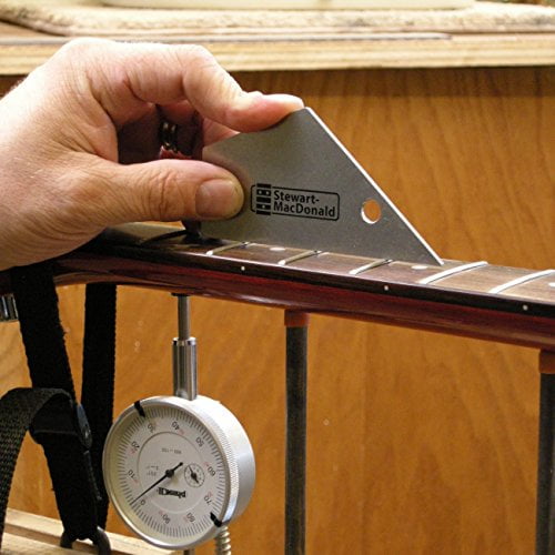 StewMac Fret Rocker - The Original Stainless Steel 4-in-1 Mini ...