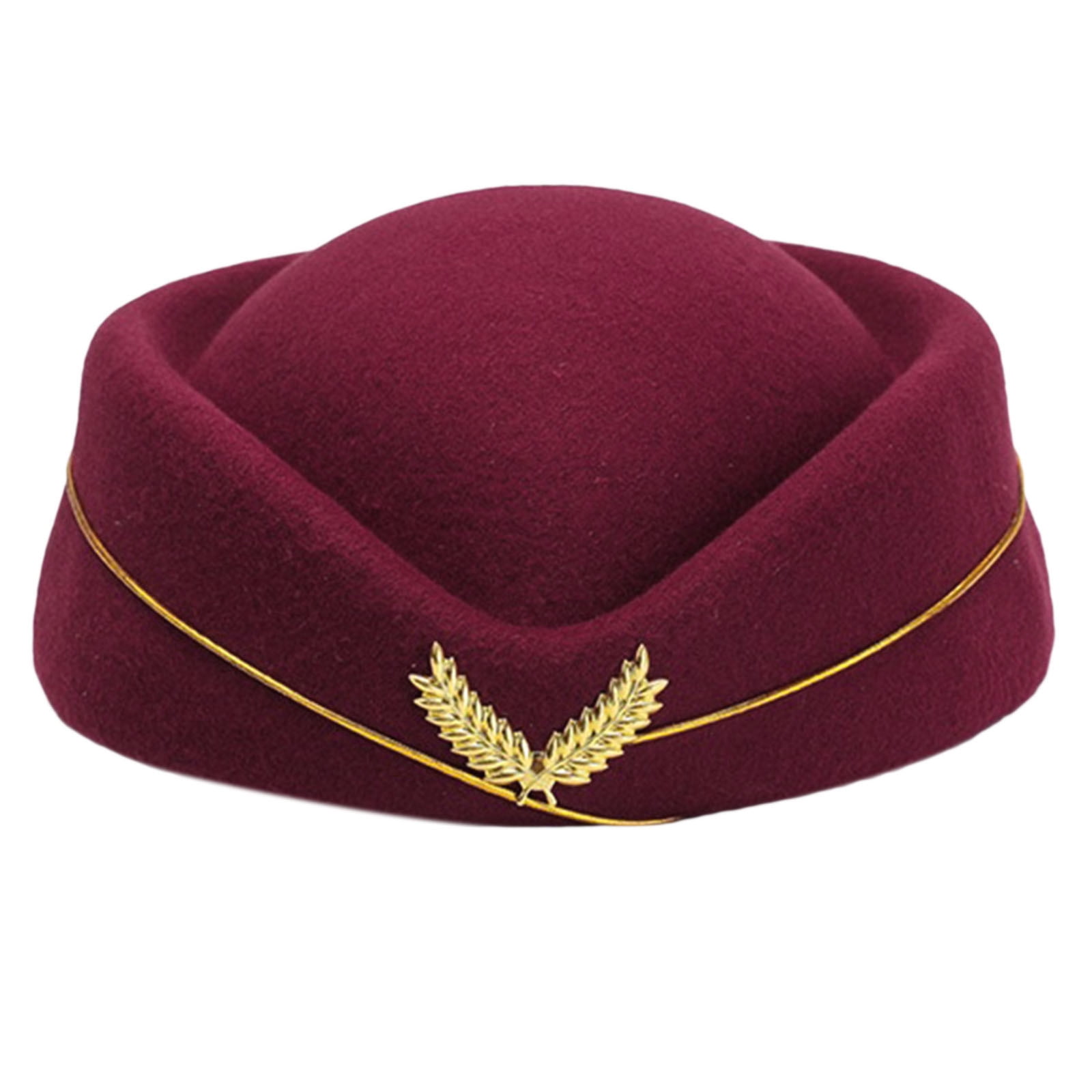Stewardess Hat Beret Hat Women Air Hostesses Hat Party Cosplay Formal ...