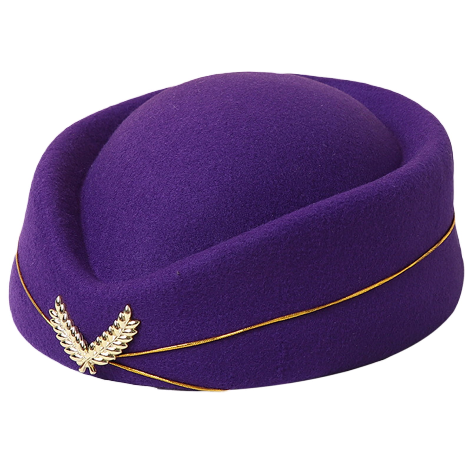 Stewardess Hat Air Hostesses Hat Beret Hat Women Party Hats Costume ...