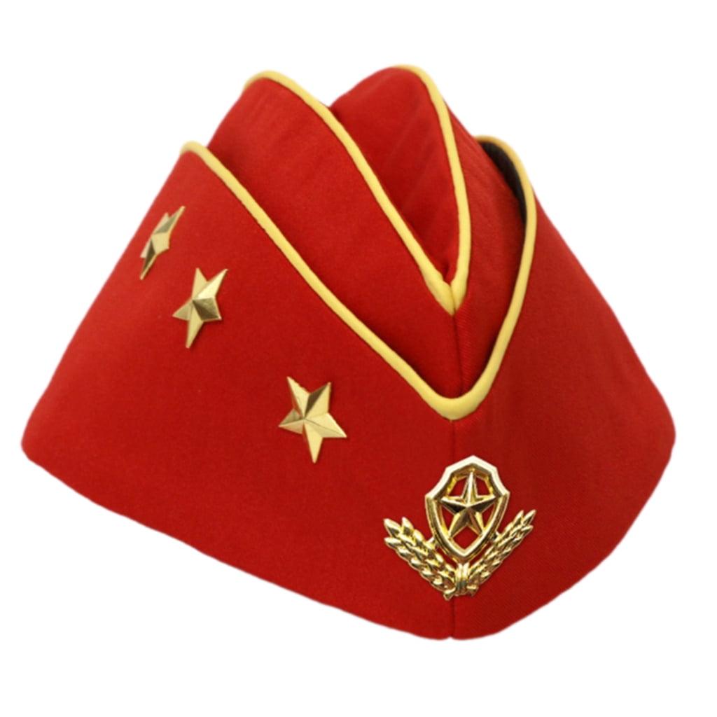 Stewardess Pillbox Hat Stage Captain Hats for Party Masquerades Party ...