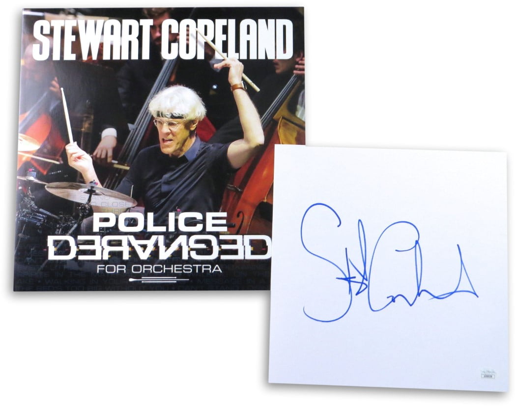 Stewart Copeland Signed Autographed Record Album Promo The Police ...