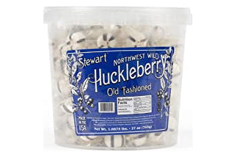Stewart Old Fashioned Huckleberry Flavored Pure Sugar Candy Puff Balls ...