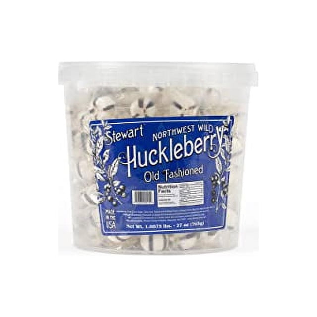 Stewart Old Fashioned Huckleberry Flavored Pure Sugar Candy Puff Balls ...