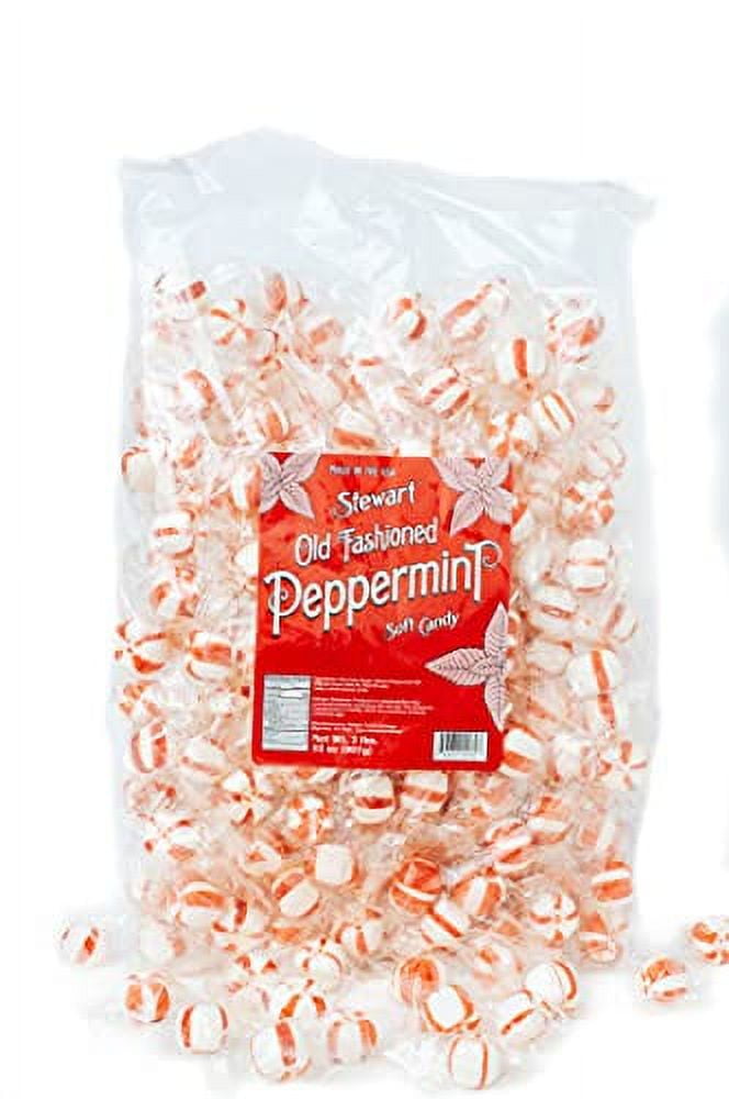 Stewart Old Fashioned Peppermint Flavored Pure Sugar Candy Puff Balls ...