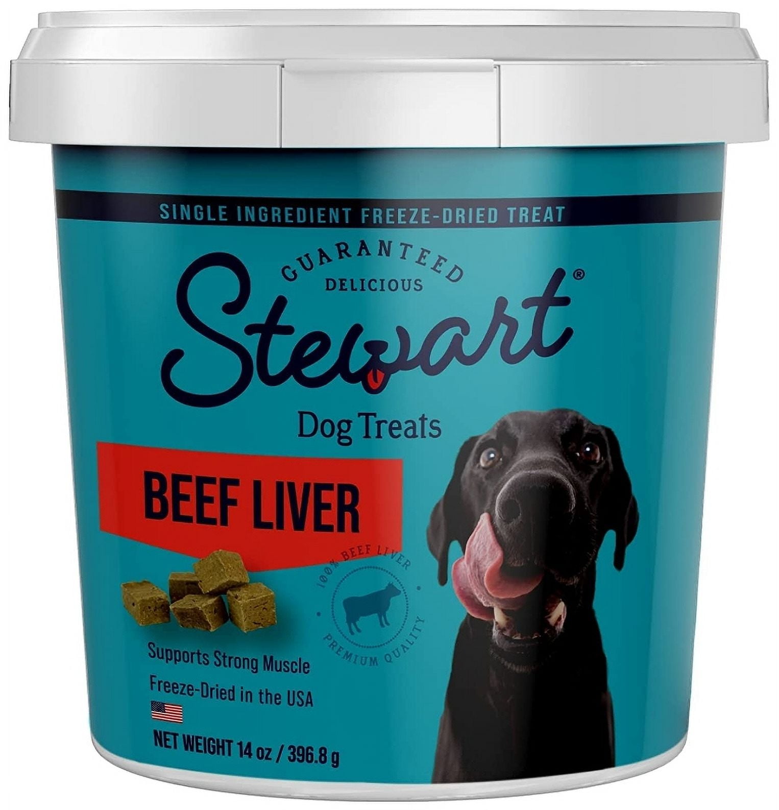 Stewart Pro-Treat 100% Pure Beef Liver Freeze Dried Dog Training Treats ...