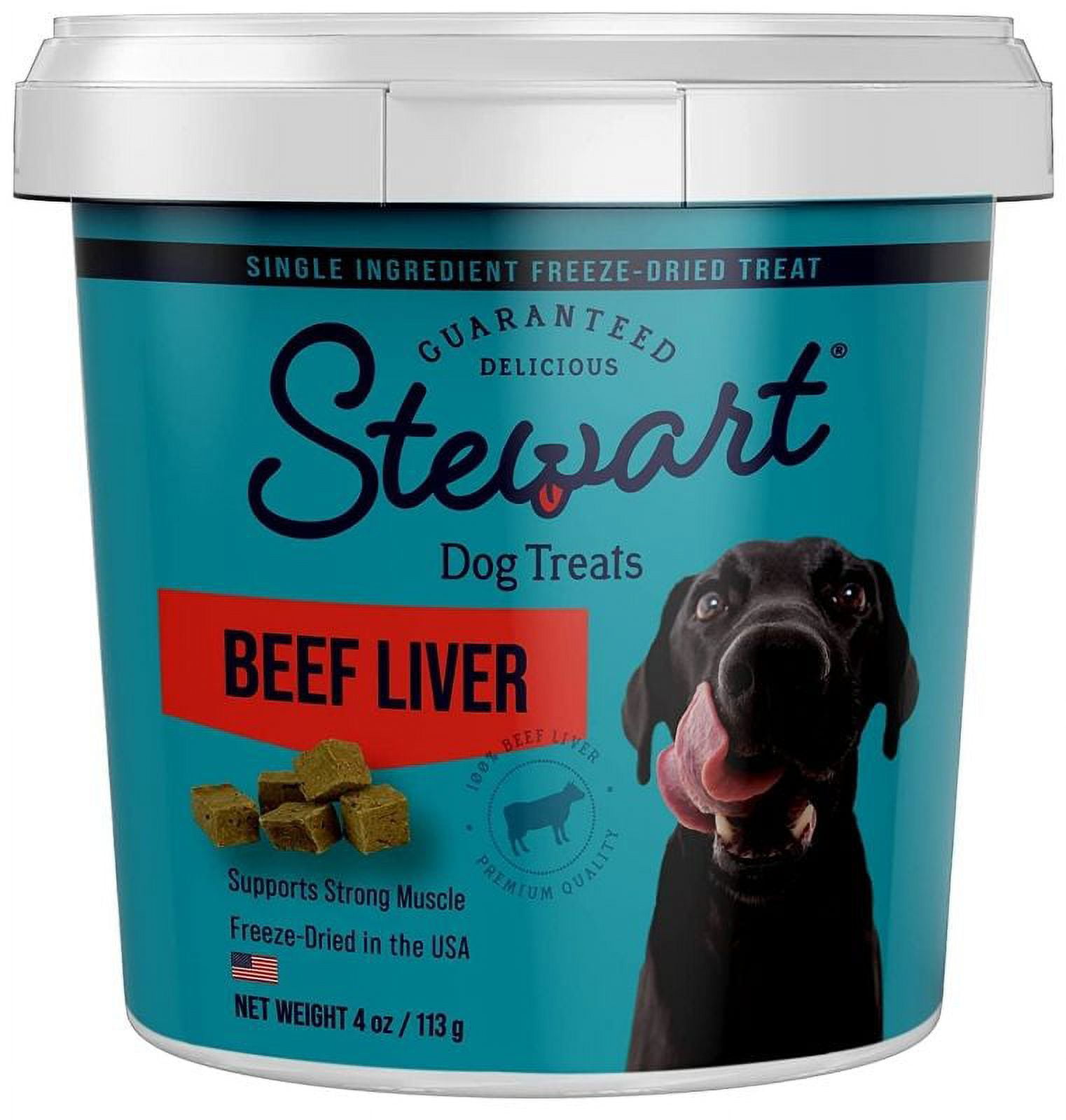 Stewart Pro-Treat 100% Pure Beef Liver for Dogs [Dog, Treats Packaged ...