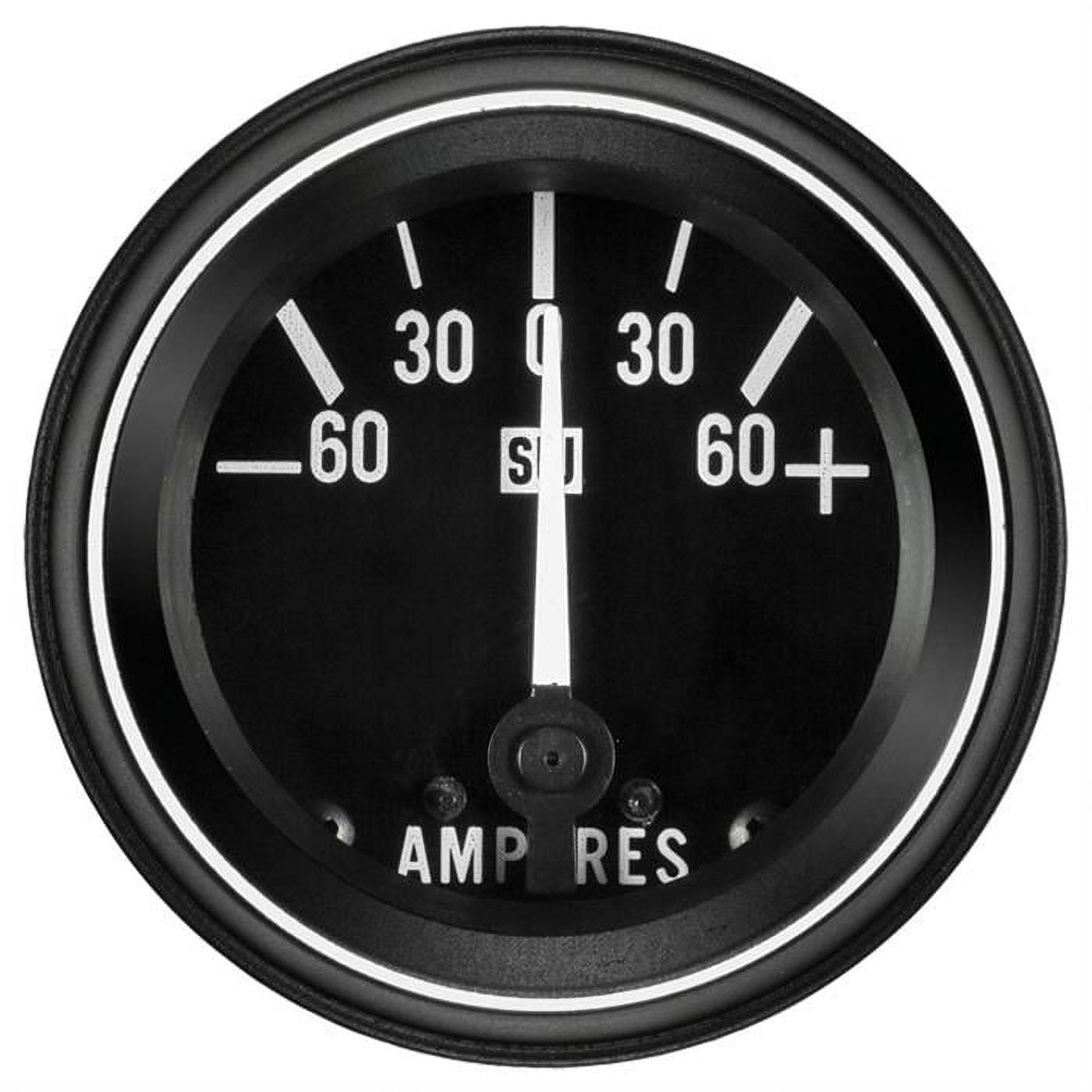 Stewart Warner 284-A HD Ammeter Gauge, 2-1/16 Inch, 60-0-60 Amps ...