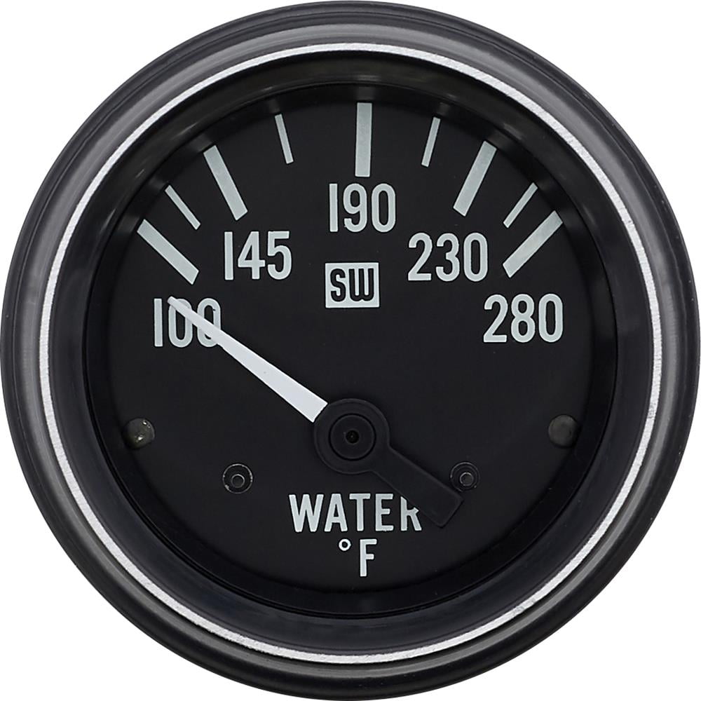 Stewart Warner 284J 2-1/16 Heavy Duty Electric Water Temperature Gauge ...