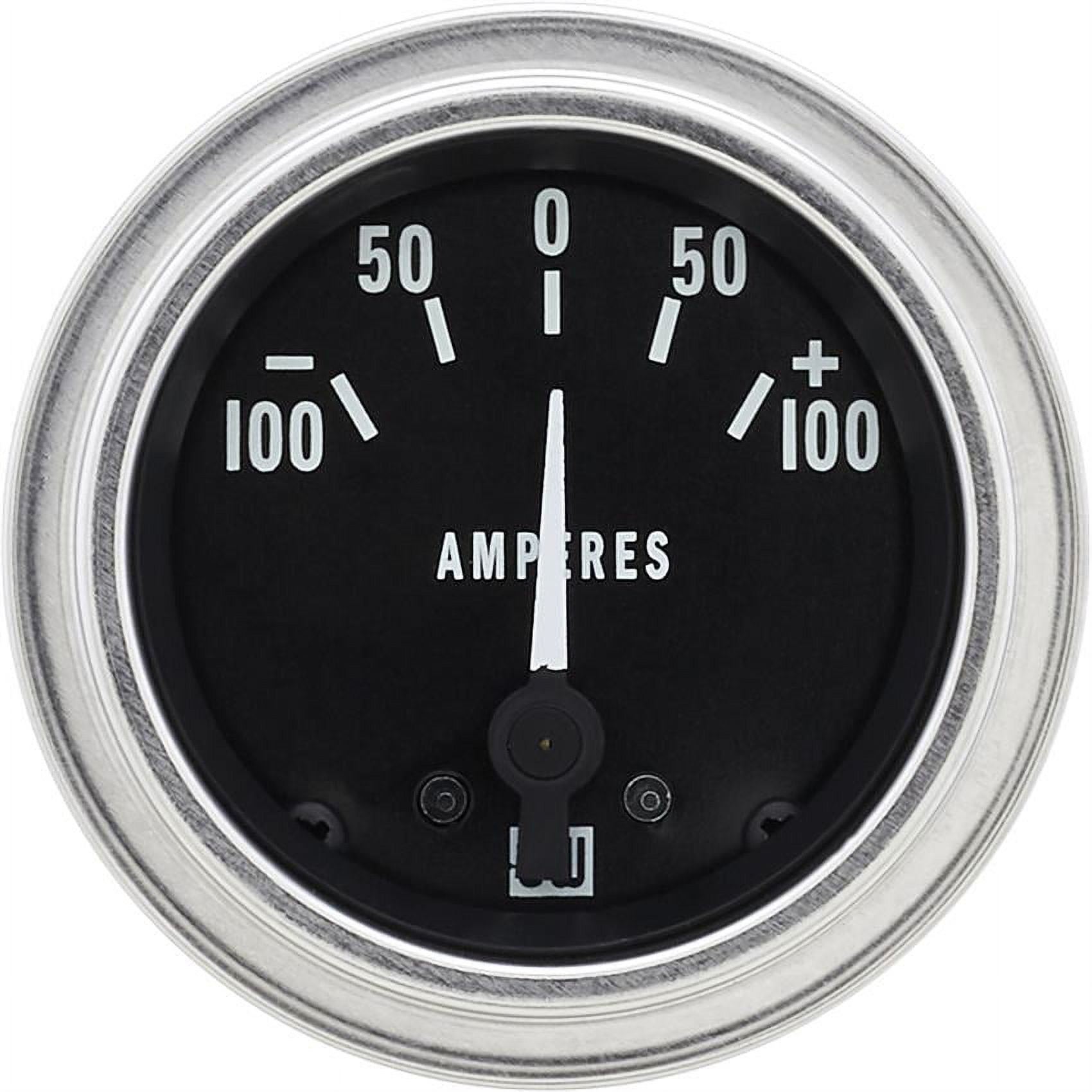 Stewart Warner 82313 Deluxe Ammeter Gauge-2-1/16 Inch, 100-0-100 Amps ...
