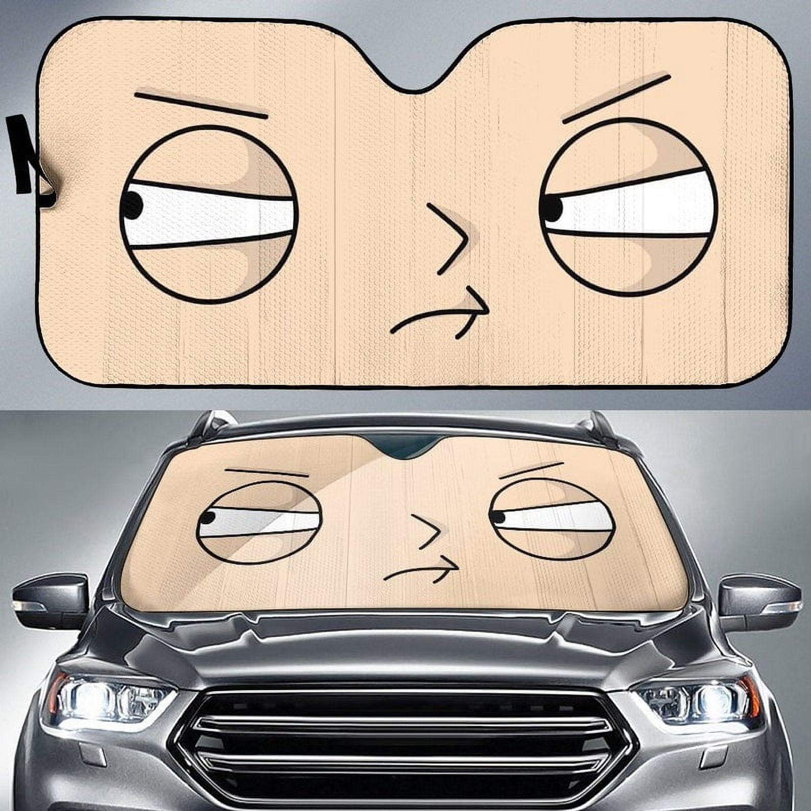 Stewie Griffin Eyes Car SunshadeSTYLE FOR CAR - Walmart.com
