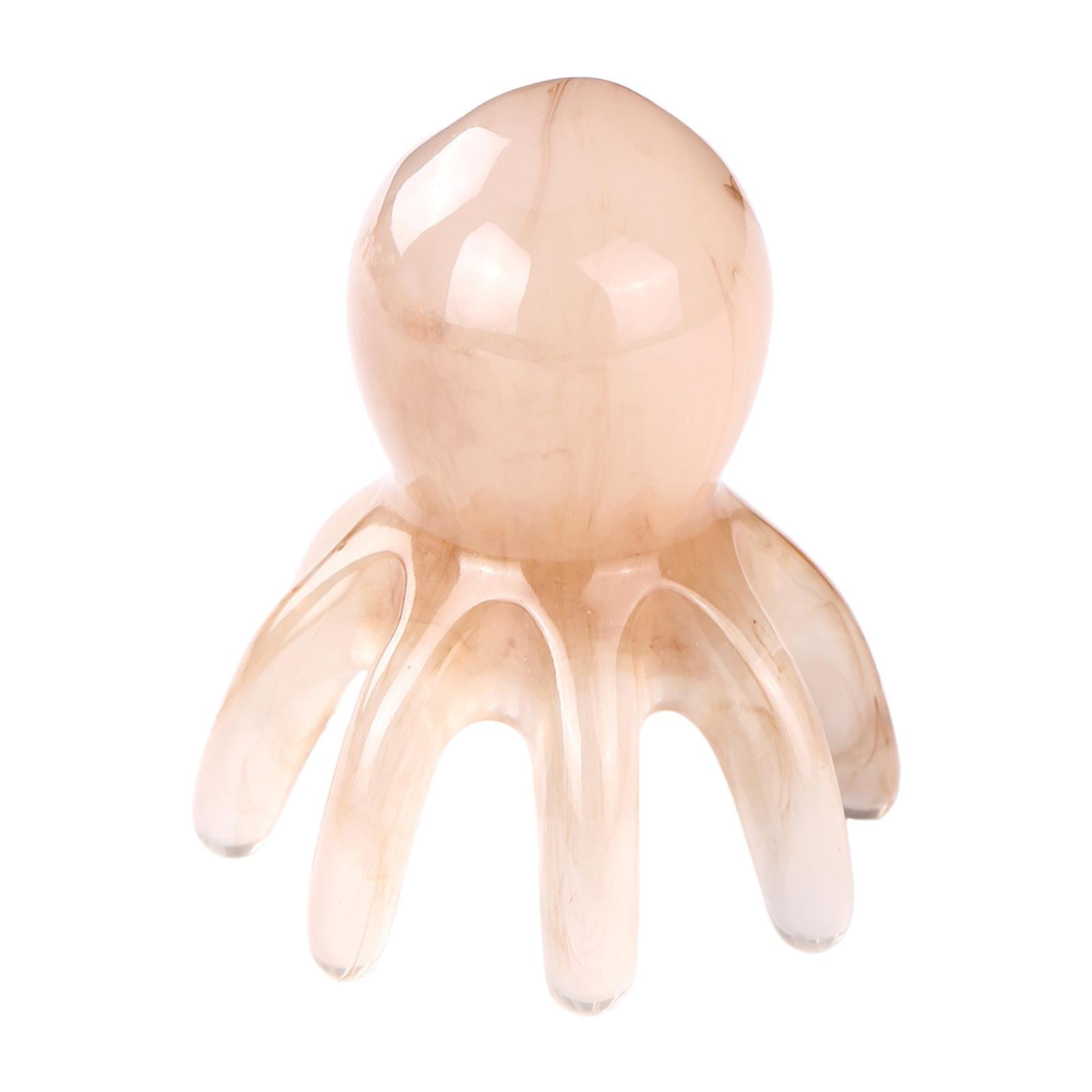 Stgfyxgs Octopus Massage Comb Head Scalp Massage Pocket Compact Point ...