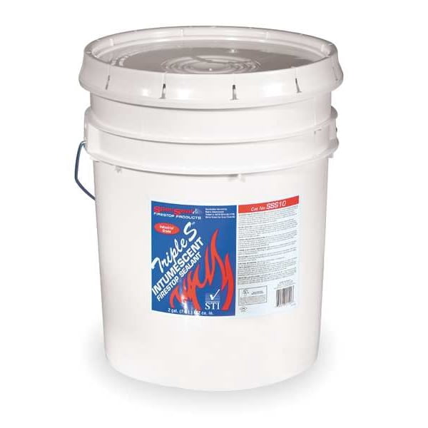 Sti Fire Barrier Sealant,5 gal.,Red SSS105 - Walmart.com