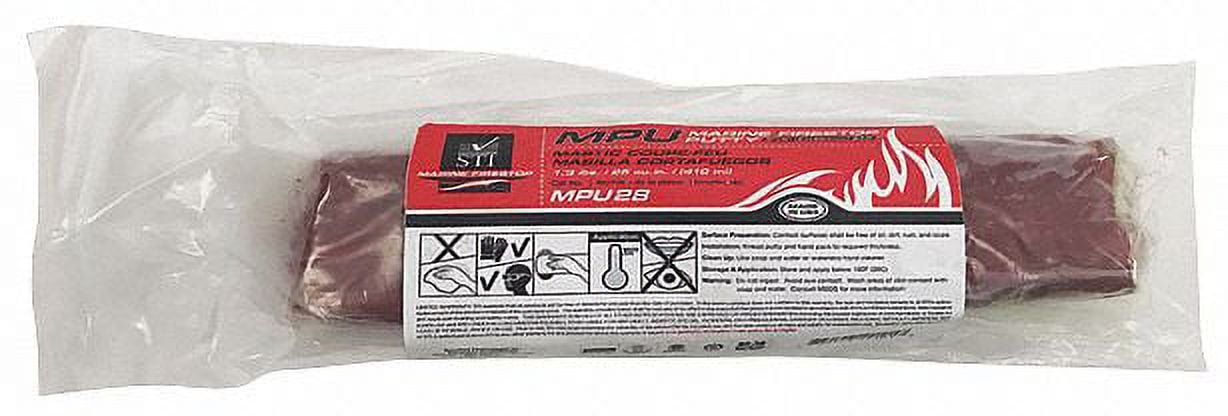 Sti Marine Marine Firestop Putty,15.5 oz. Size,Red MPU28 - Walmart.com