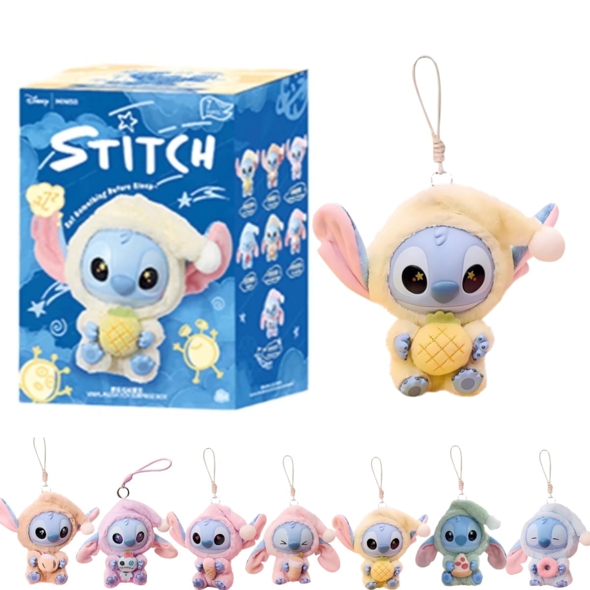 Sti-tch Eat Something Before Sleep Series - Sti-tch Blind Box Cute ...