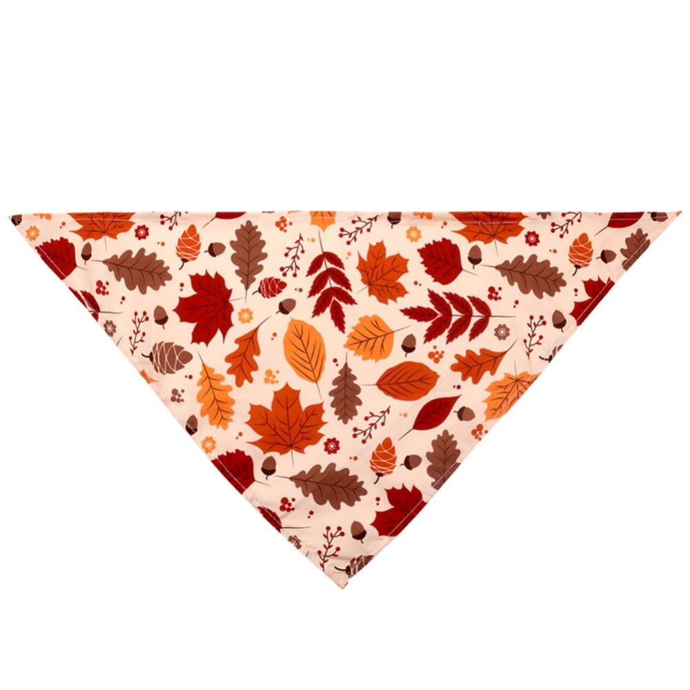 Stibadium 1pcs Dog Bandana Thanksgiving Pet Supplies Small Dog Cat ...
