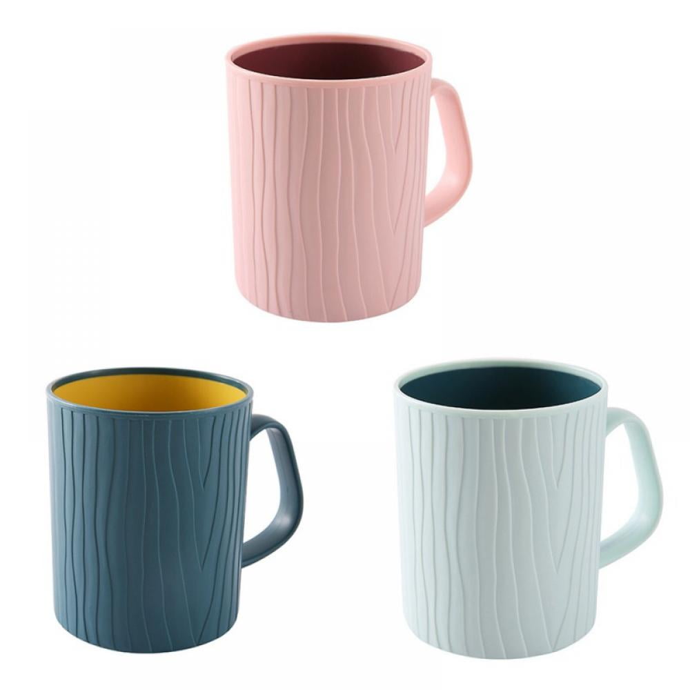 Stibadium 3pcs Eco Friendly Healthy Biodegradable Plastic Cup Mug for ...