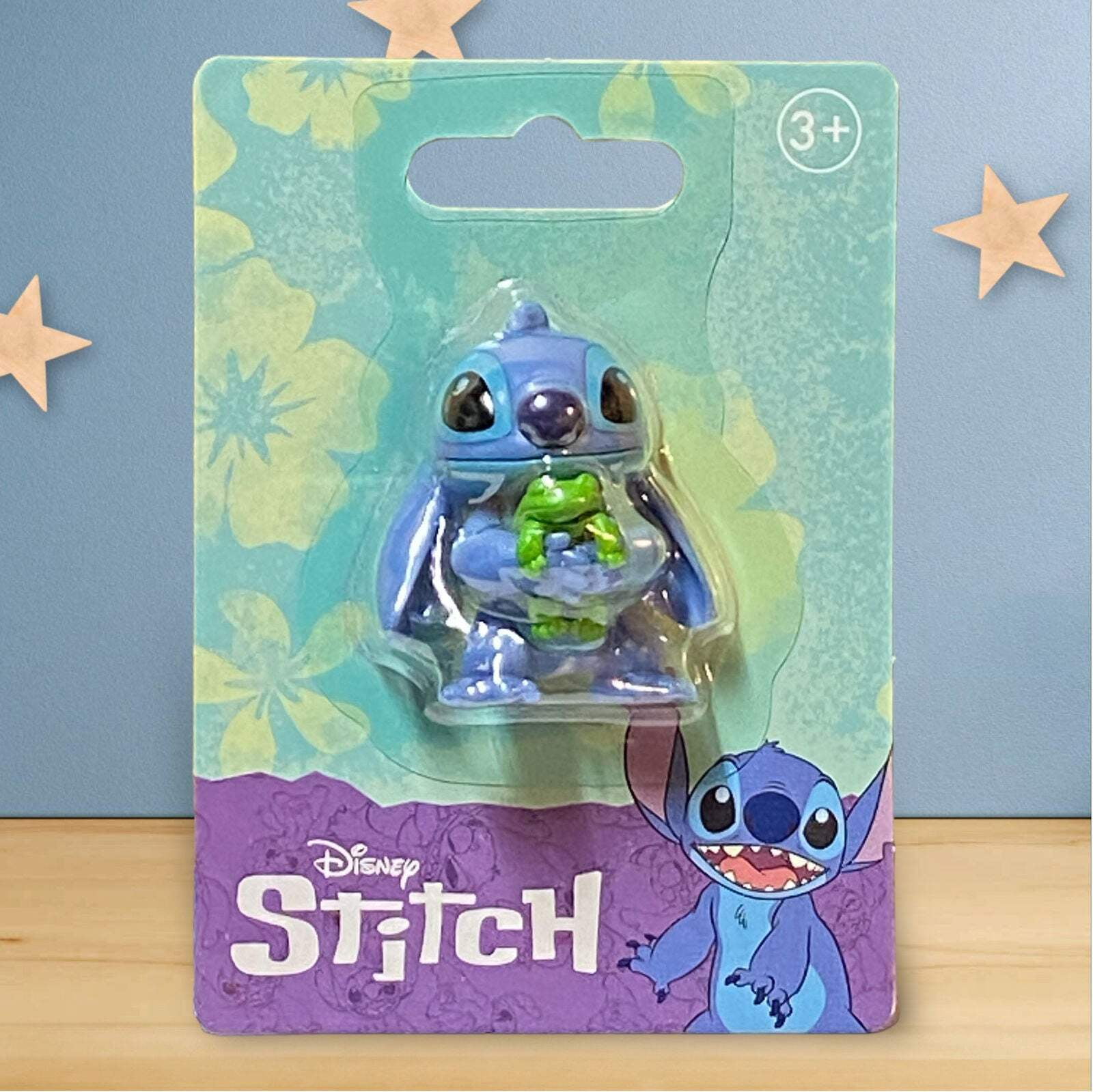 Stich With Frog Mini Figure / Cake Topper - Just Play Stitch Collection ...