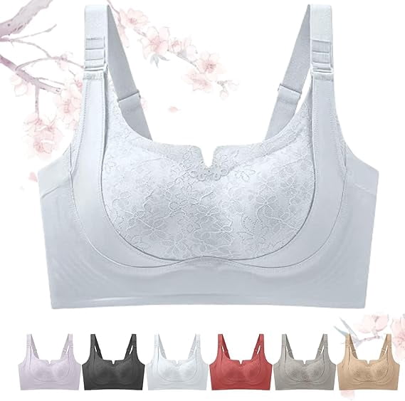 Stichou Custom-Lift Bust Shaping Bra,2026 Wireless Comfy Push Up Bras ...