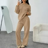 Stichou Sweatsuits Women 2 Piece Outfit Two Piece Lounge Sets Hoodies ...