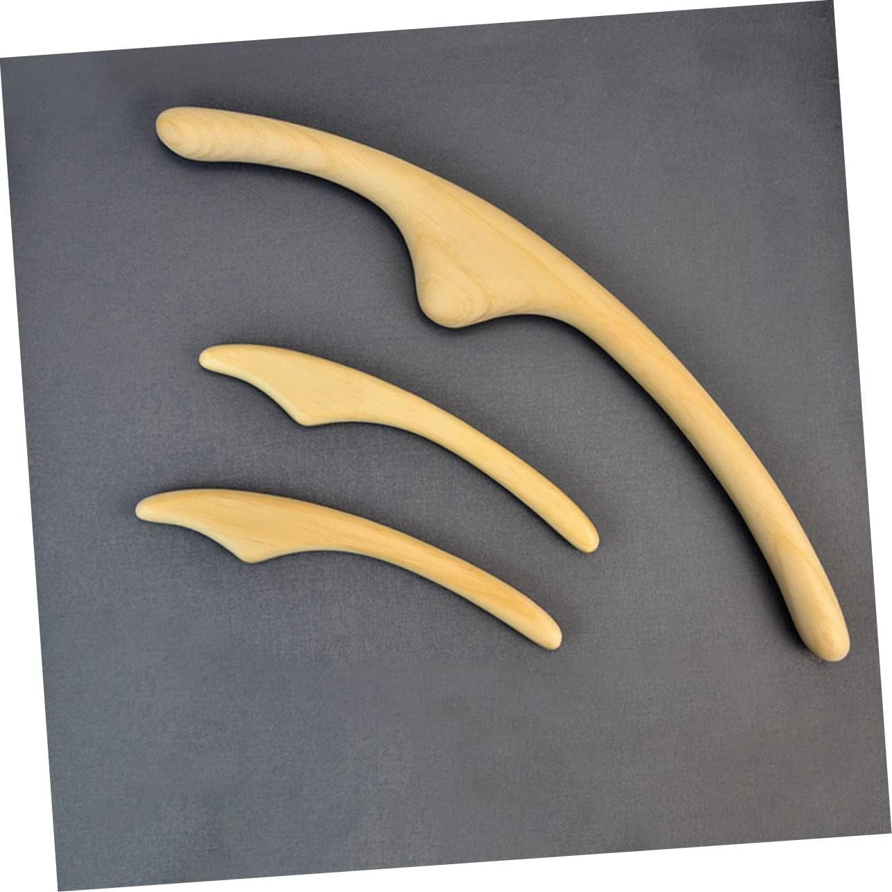 Stick Back Scratcher Wood Massaging Tool Manual Scraping Stick Facial ...