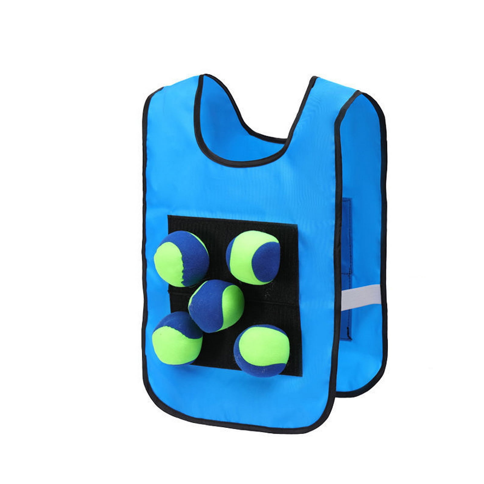 Stick Ball Vest Dodgeball Game with 5 Soft Balls Parent-Child ...