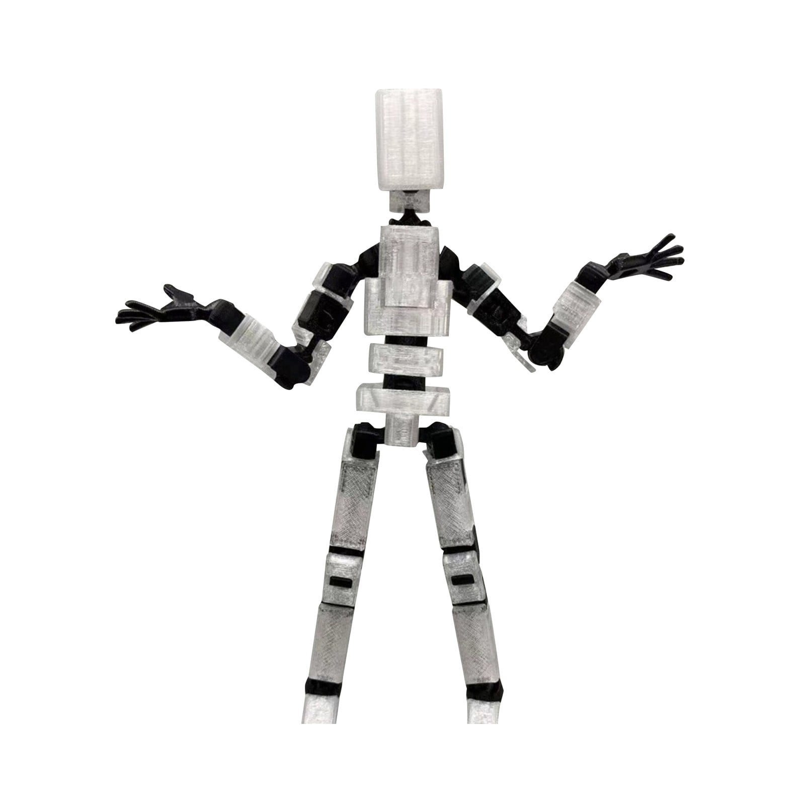 Stick Bots, Robot Toy, 3D Printed, Best Gift, Halloween, Multi Joint 3d ...