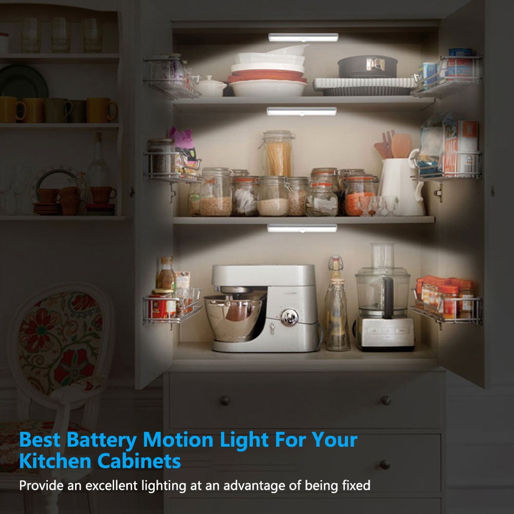 Stick on Closet Light, 10ft Range Sensor, 10 LED Motion Sensor Closet Lights, for Your Attic ...