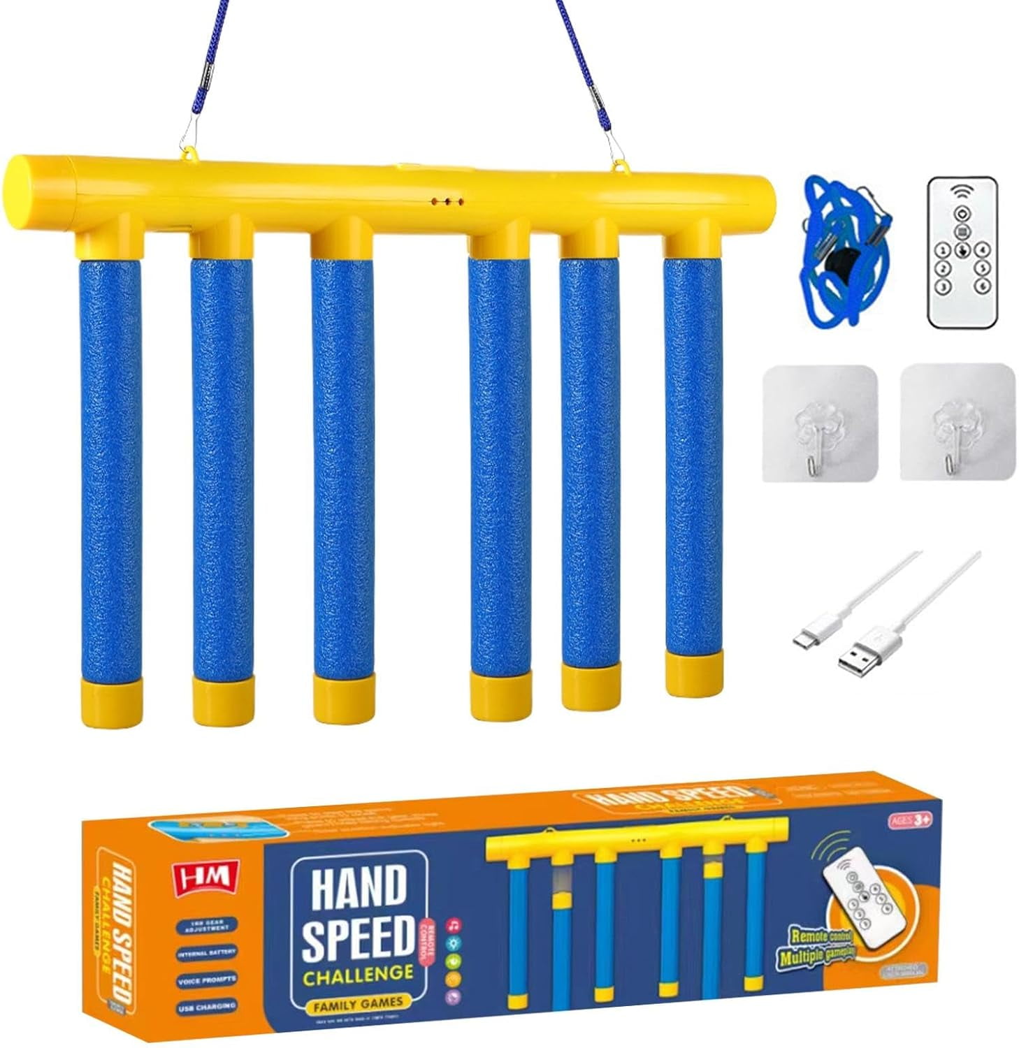 Stick Drop Game - Hand Speed and Reflex Challenge for Adults, Reaction Training Toy, Catch ...