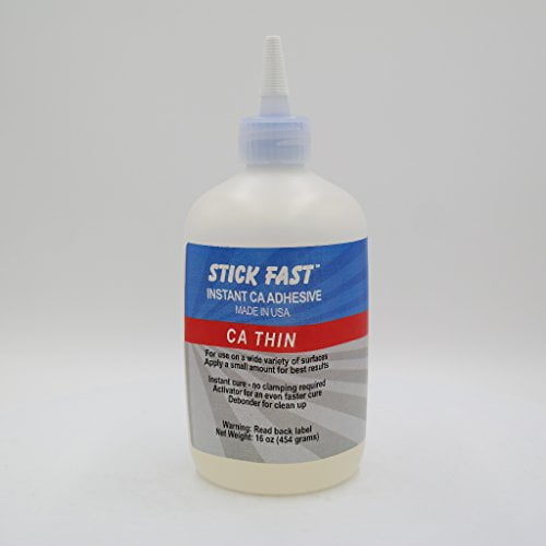 Stick Fast CA Quick Set Adhesive Thin 16 oz - Walmart.com