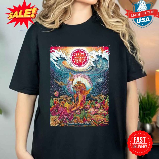 Stick Figure Virginia Beach 2024 Sacred Sands Summer Tour Shirt S-5XL ...