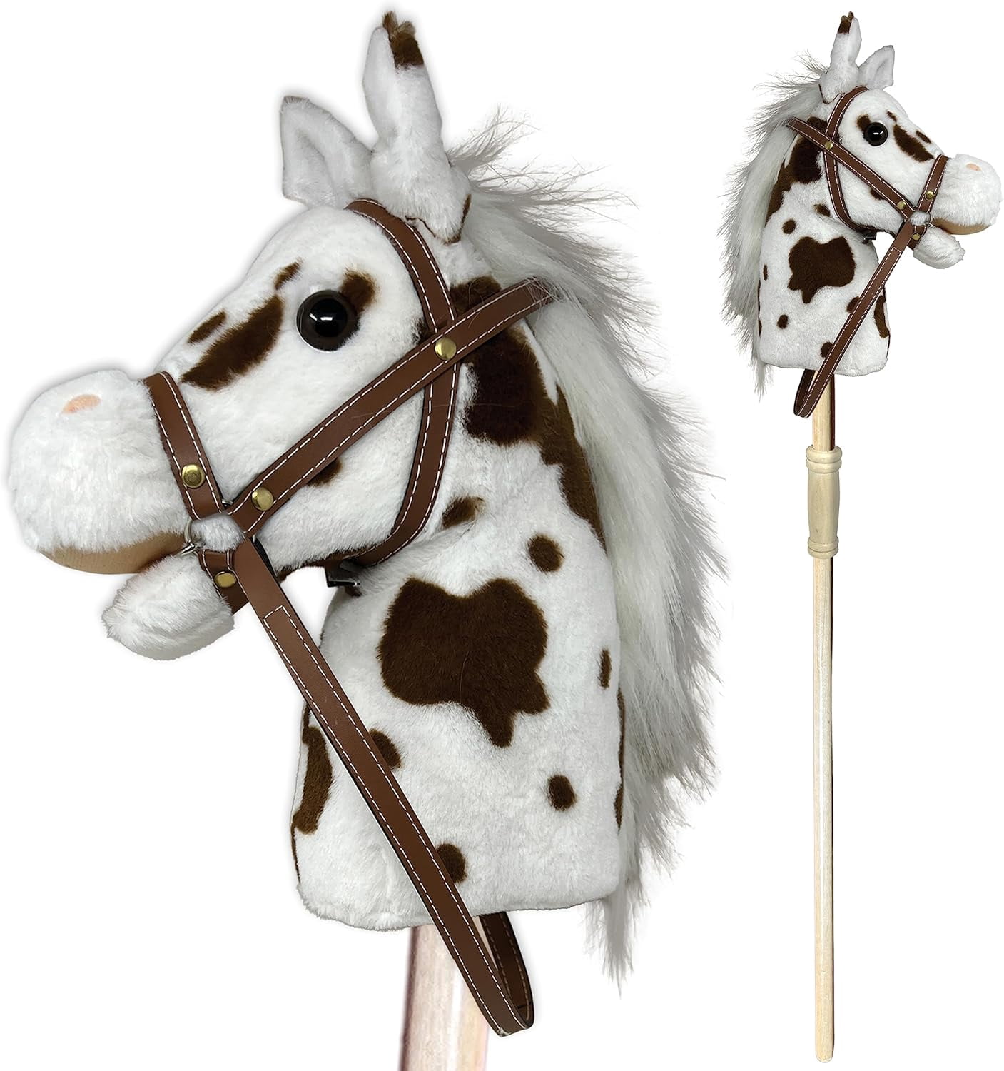Stick Horse | Plush Handcrafted Hobby Horse | Stick Pony Provides Fun ...