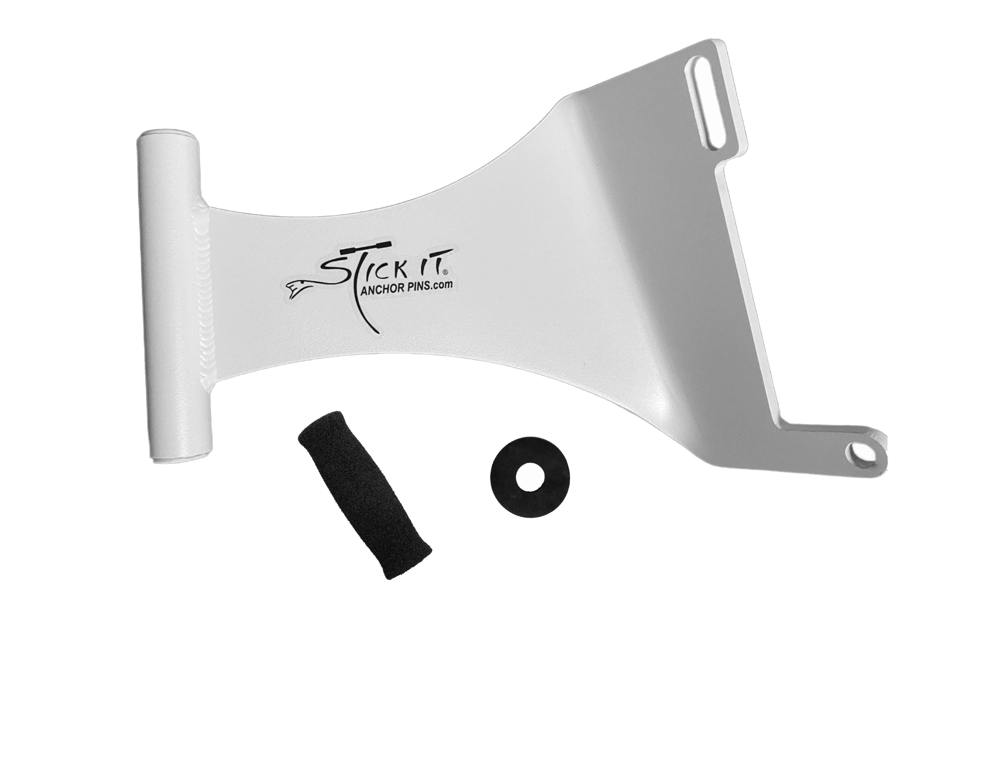 Stick It Anchor Pin for shallow water- White Port/Left side Motor Mount ...