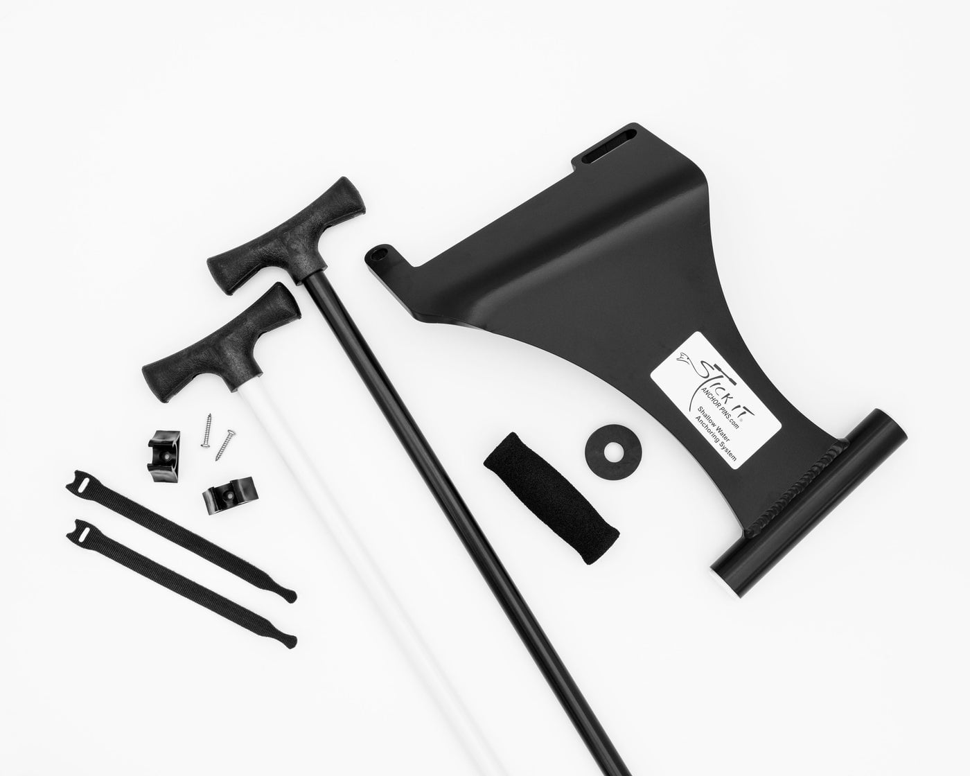 Stick It Anchor Pin - 7' White Pin, Shallow Water, Right/Starboard Side ...