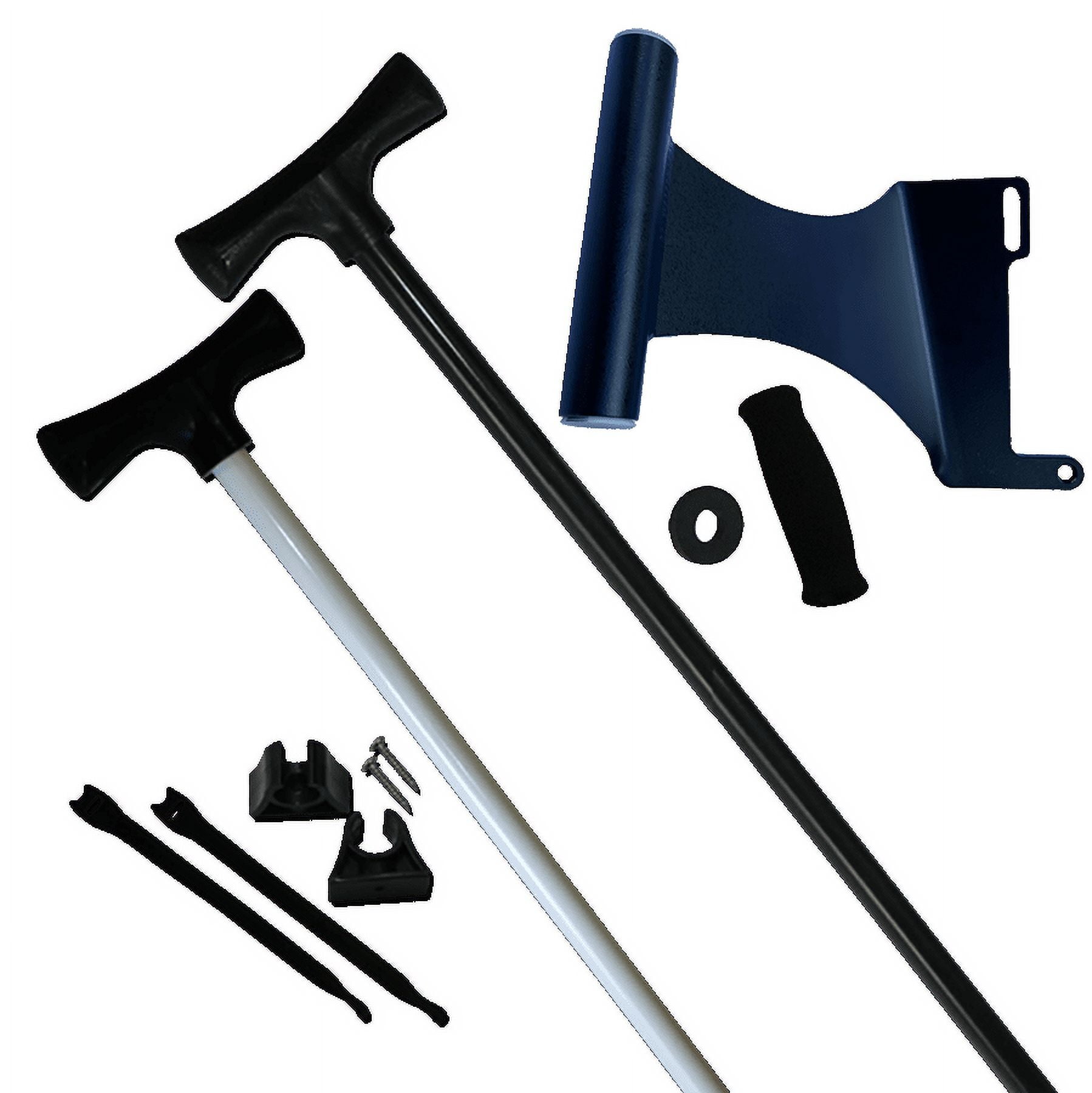 Stick It Anchor Pins for Shallow Water-Black Left/Port Side Motor Mount ...