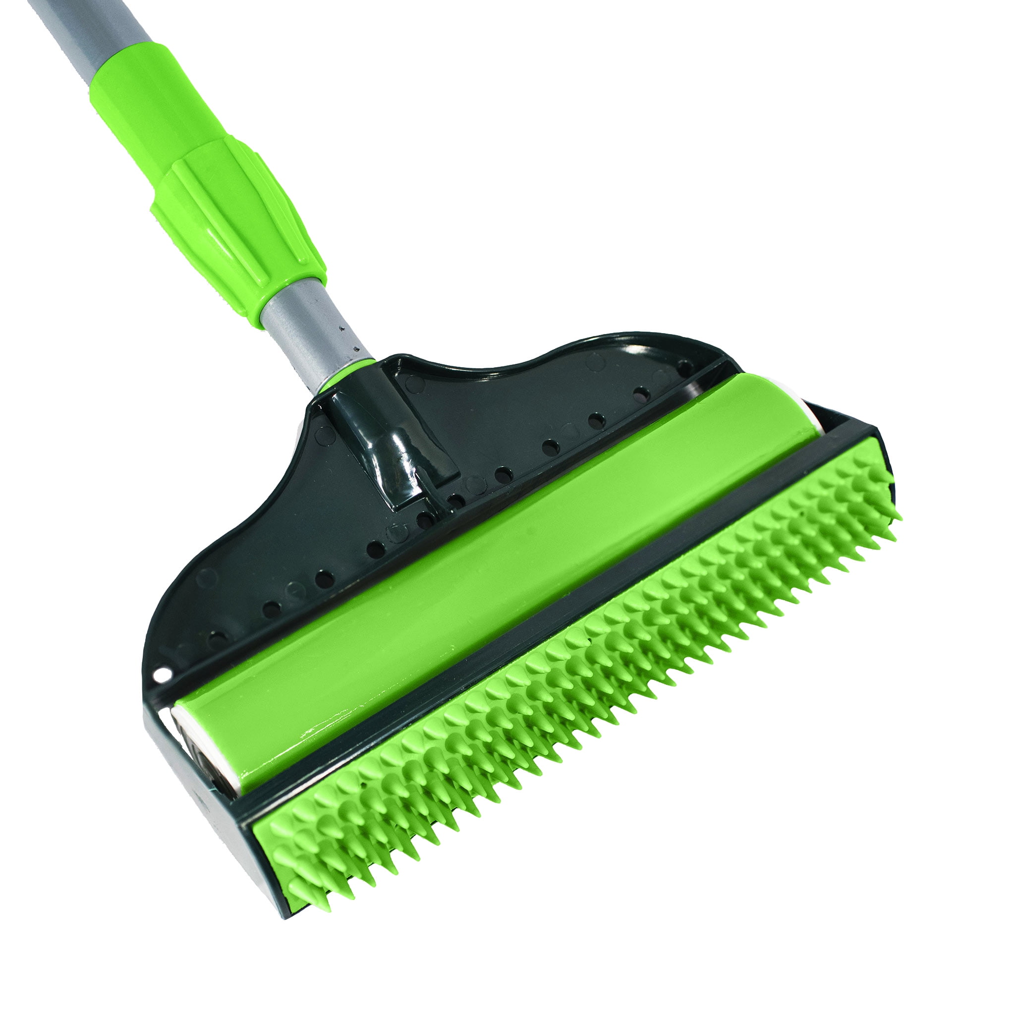 Stick It! Pro Broom, Extendable Pet Hair Remover, Washable Lint Roller ...