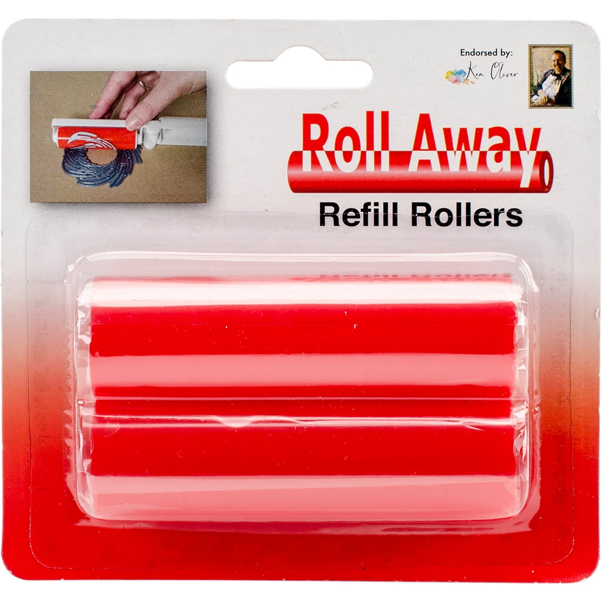 Stick It Roll Away Tacky Roller Refill, 2pk - Walmart.com