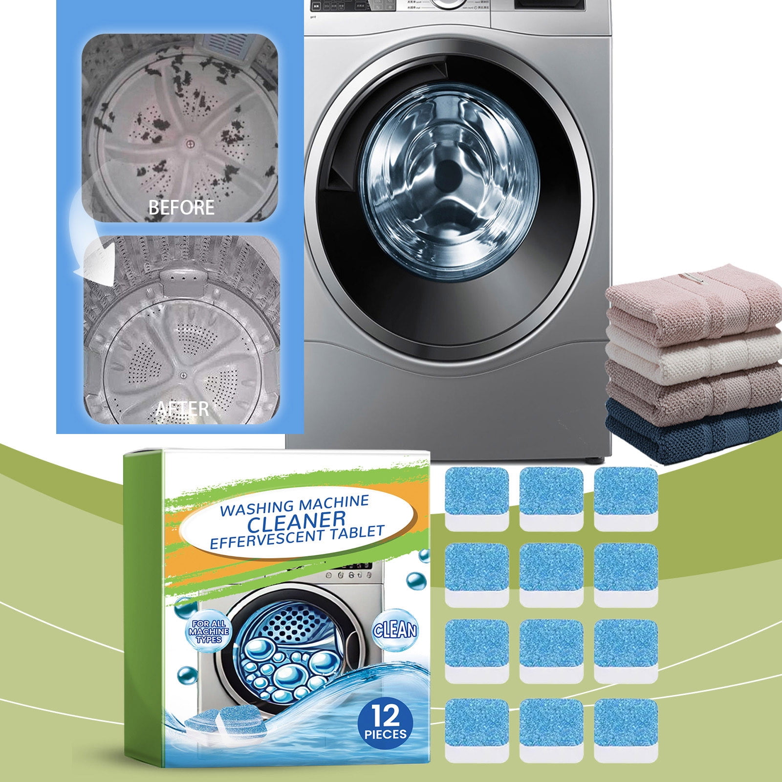 Stick Jewelry Bluing Agent for Clothes Washing Machine Cleaner Tablets ...