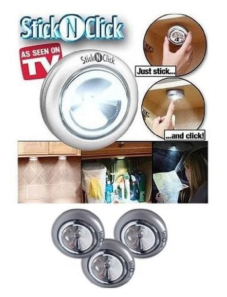 LED Stick N Click Lights (Set of 3) - Quick, Easy, and Portable ...