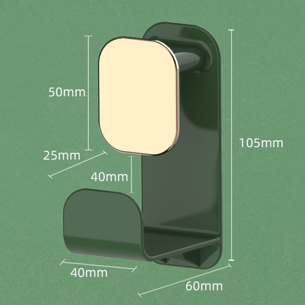 Stick On Wall Wash Basin Holder Wall-Mounted Adhesive Storage Hook for ...