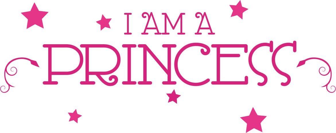 Stick And Peel Kids Girls Bedroom Decor Daughter Princess Inspirational ...