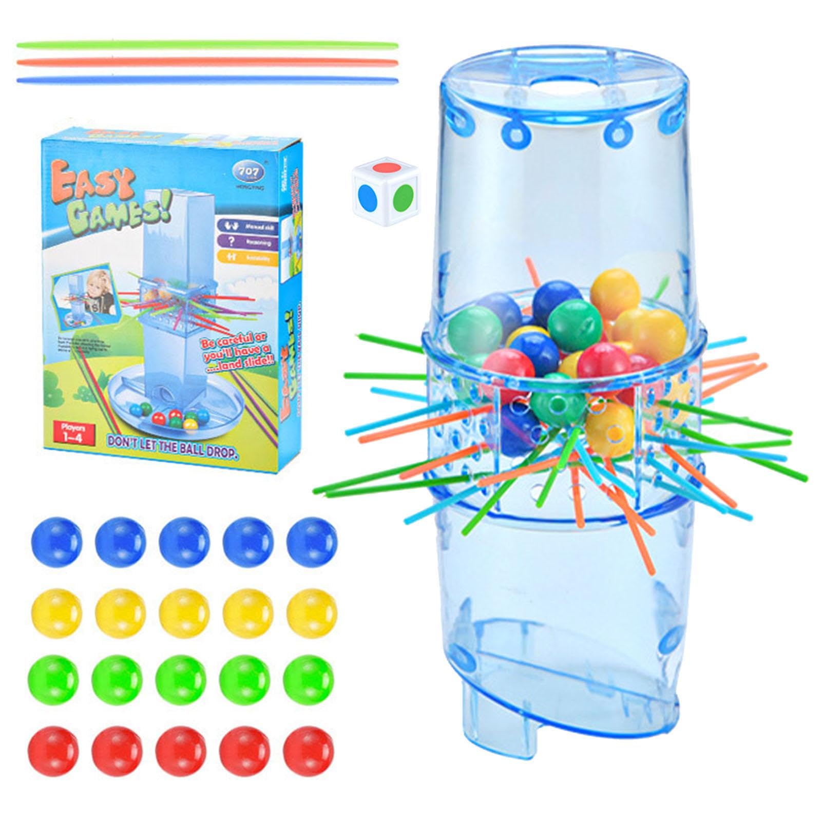 Stick Pull Game, Stick Games For Kids With Beads, Sticks, And Game Unit ...