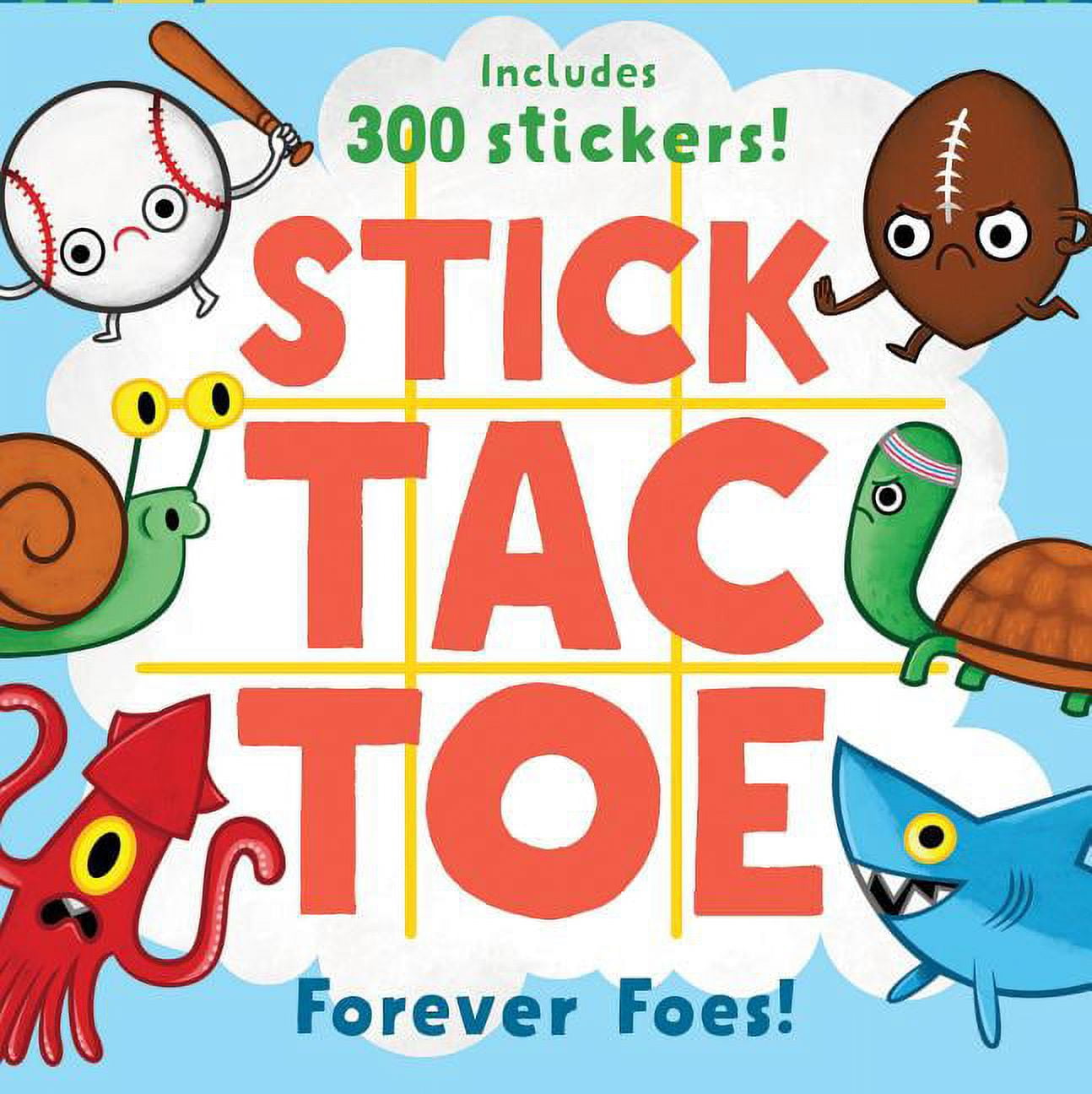 Stick Tac Toe: Forever Foes! : (Kids Games, Funny Games for Children ...