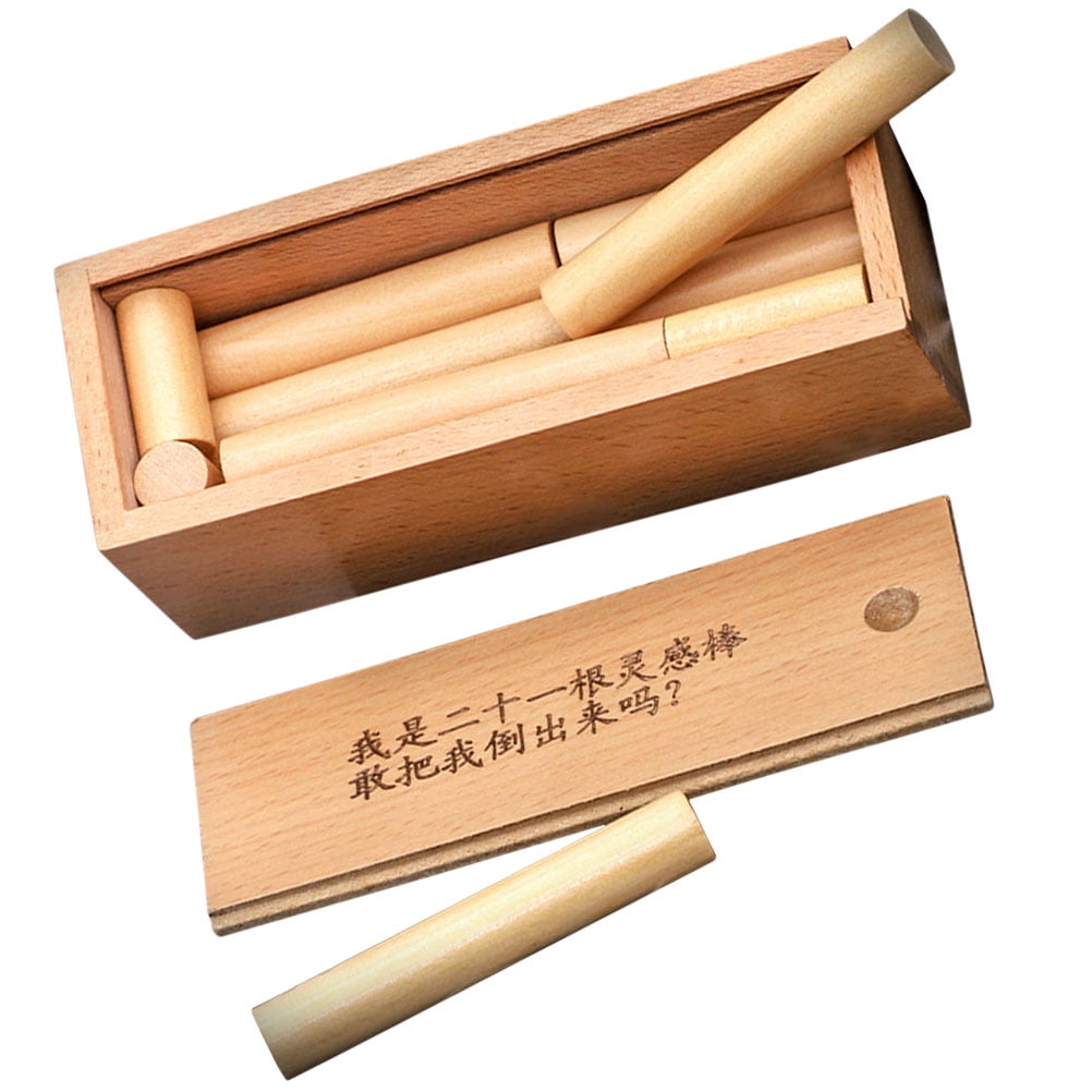 Stick Untie Game Kids Unlocking Brain Teaser for Wooden Logic Puzzle ...