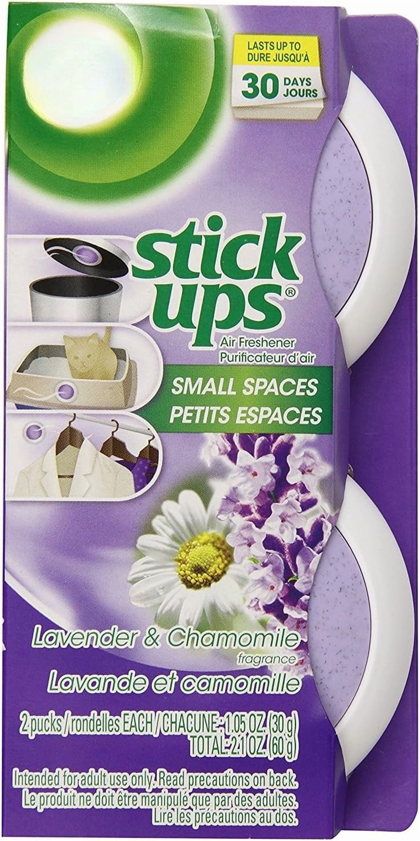 Stick Ups Car Air Freshener, Crisp Breeze - Walmart.com
