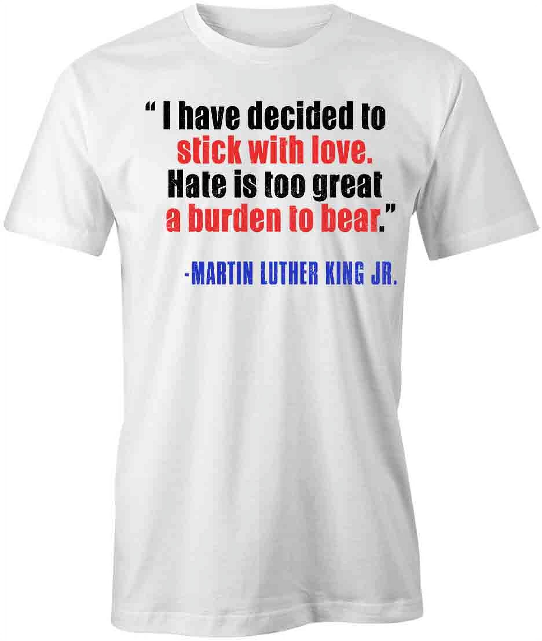Stick With Love T-Shirt | Inspirational Quote White Tee Gift - Walmart.com